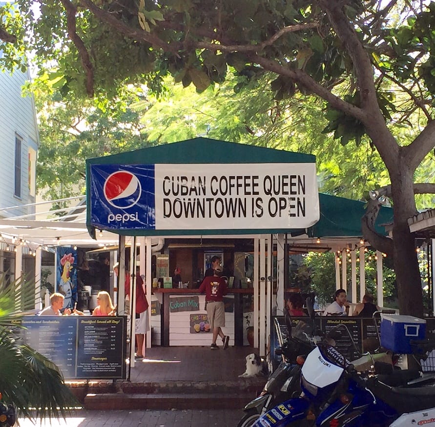 Key West Cuban Coffee Shops are a Tourist Destination