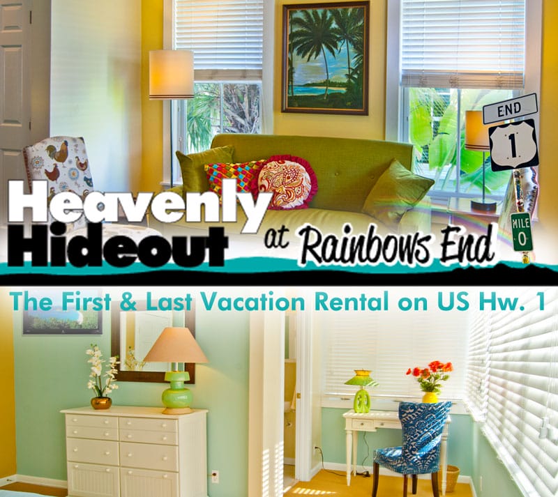 Stay at Key West Mile Marker 0 - Heavenly Hideout at Rainbows End